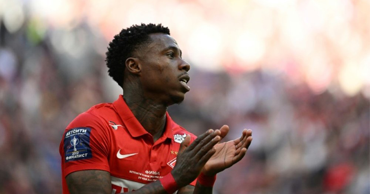 ខ្សែប្រយុទ្ធ Quincy Promes របស់ Spartak Moscow ...